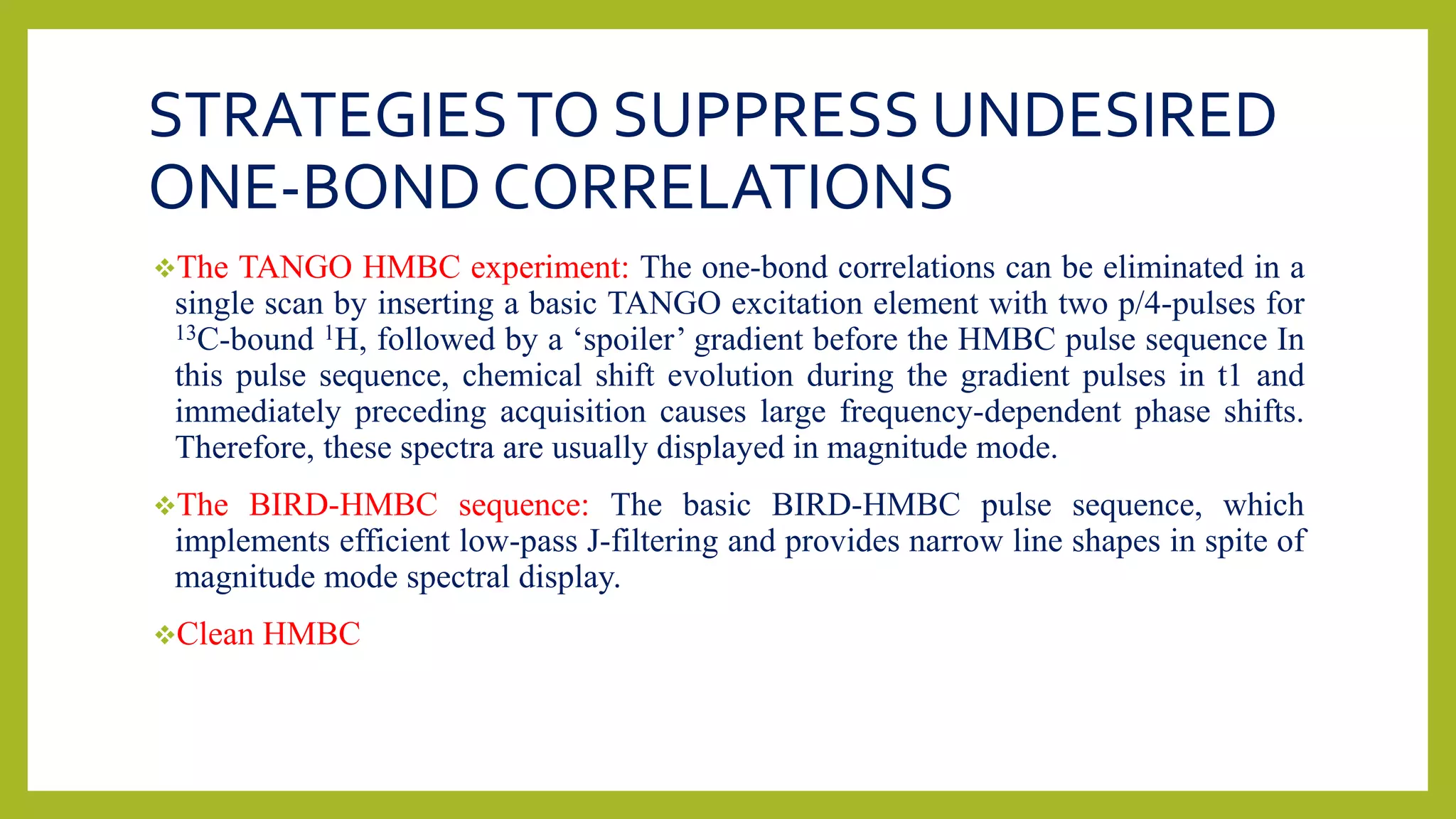 Heteronuclear Multible Bond Correlation Spectroscopy.pptx