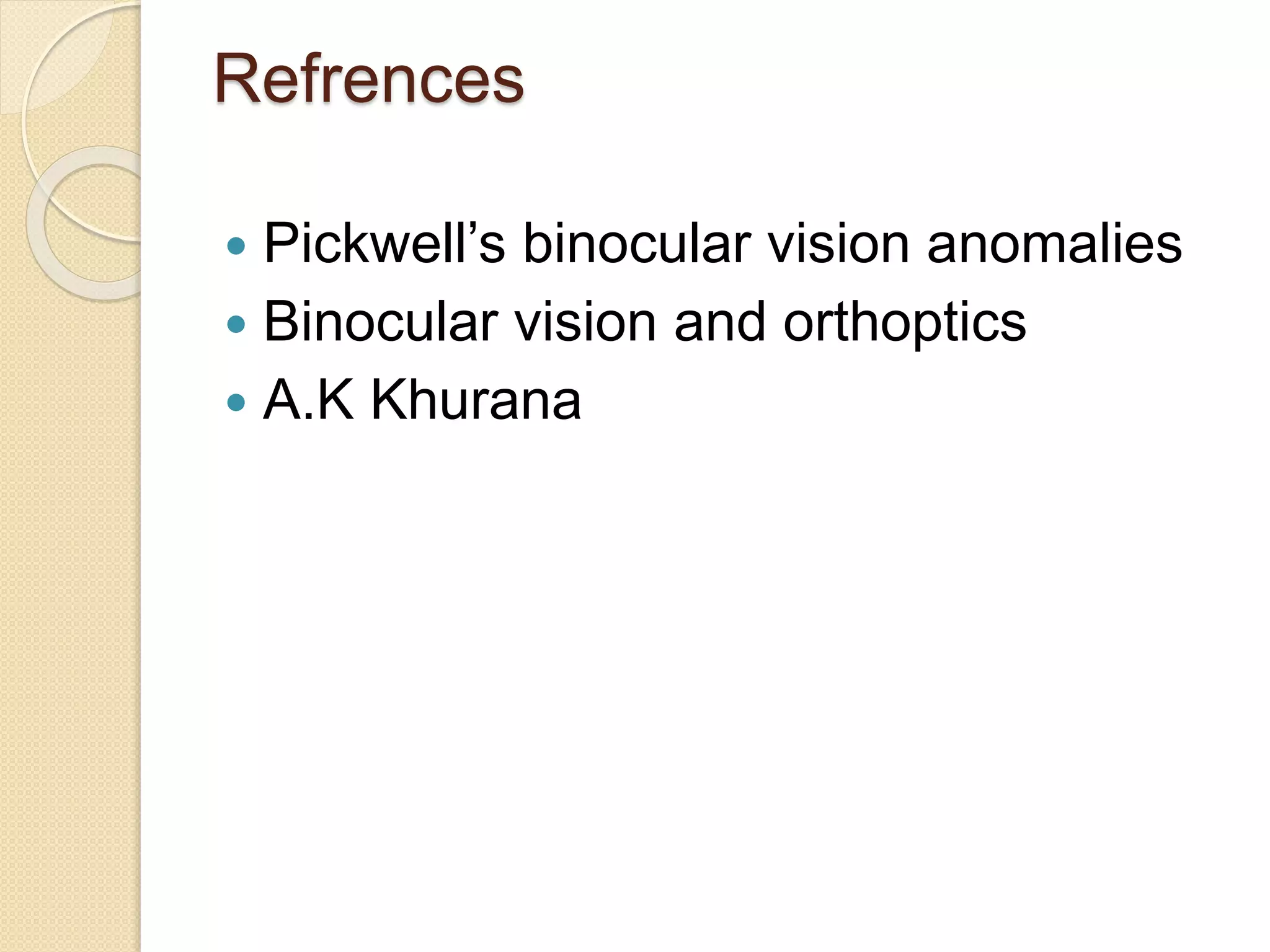 Heterophoria;Definiton,classification and etiology | PPTX