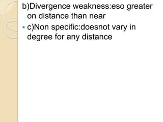 Heterophoria;Definiton,classification and etiology | PPTX