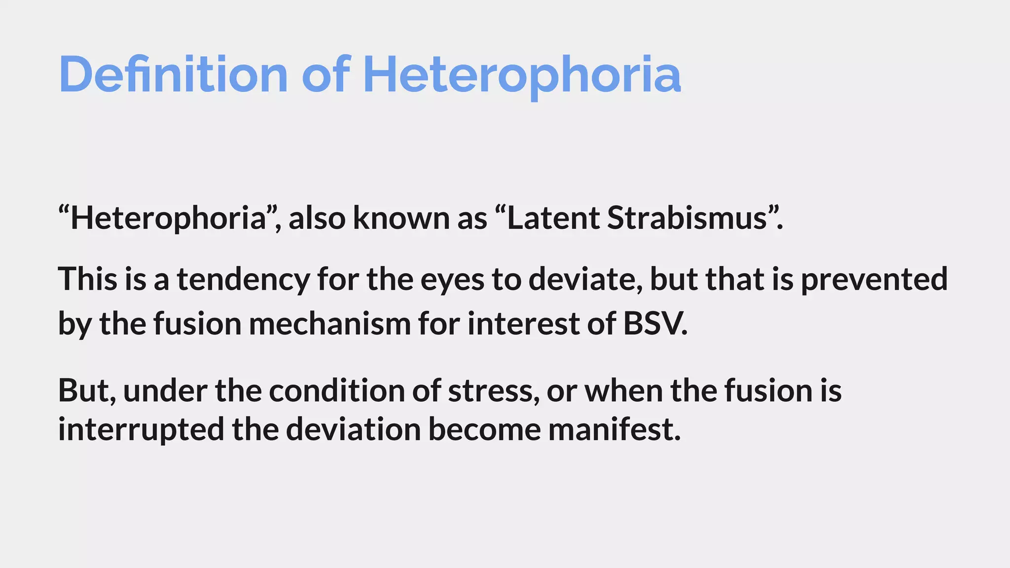 Heterophoria.ppt by Optom. Saharukh Alam | PDF