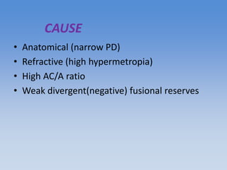Heterophoria Or Latent Squint | PPTX