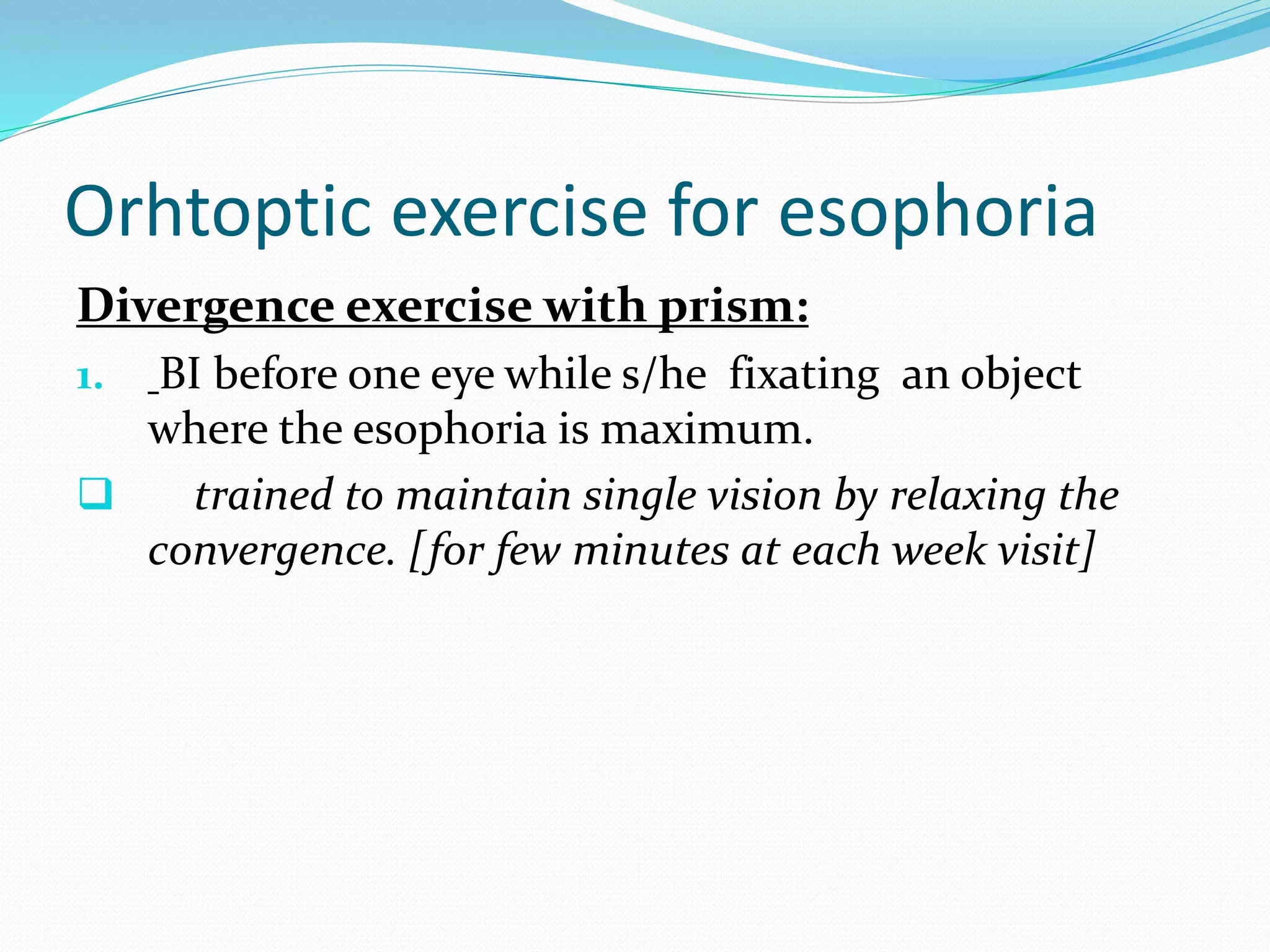 Heterophoria investigation and management | PPTX