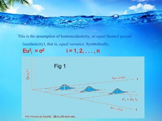 Heteroscedasticity | PPTX