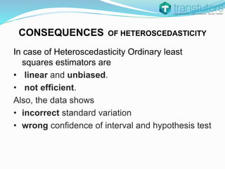 Heteroscedasticity | Eonomics | PPTX