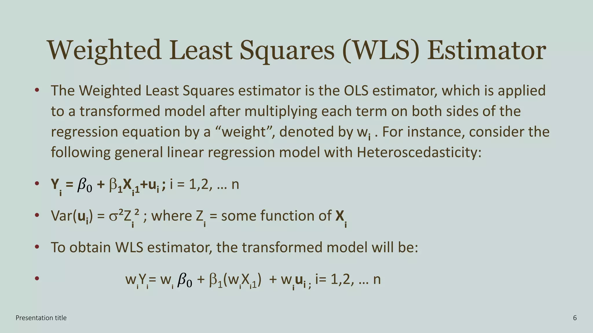 Heteroscedasticity Remedial Measures.pptx
