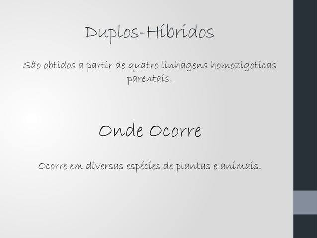 HETEROSE OU VIGOR HÍBRIDO - ESTUDOS.pptx