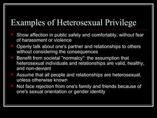 Heterosexism | PPT