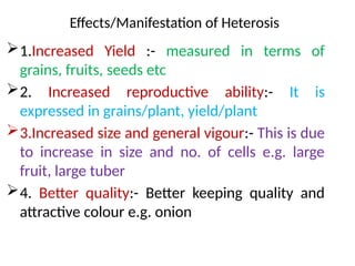 heterosis and inbreeding depression.pptx