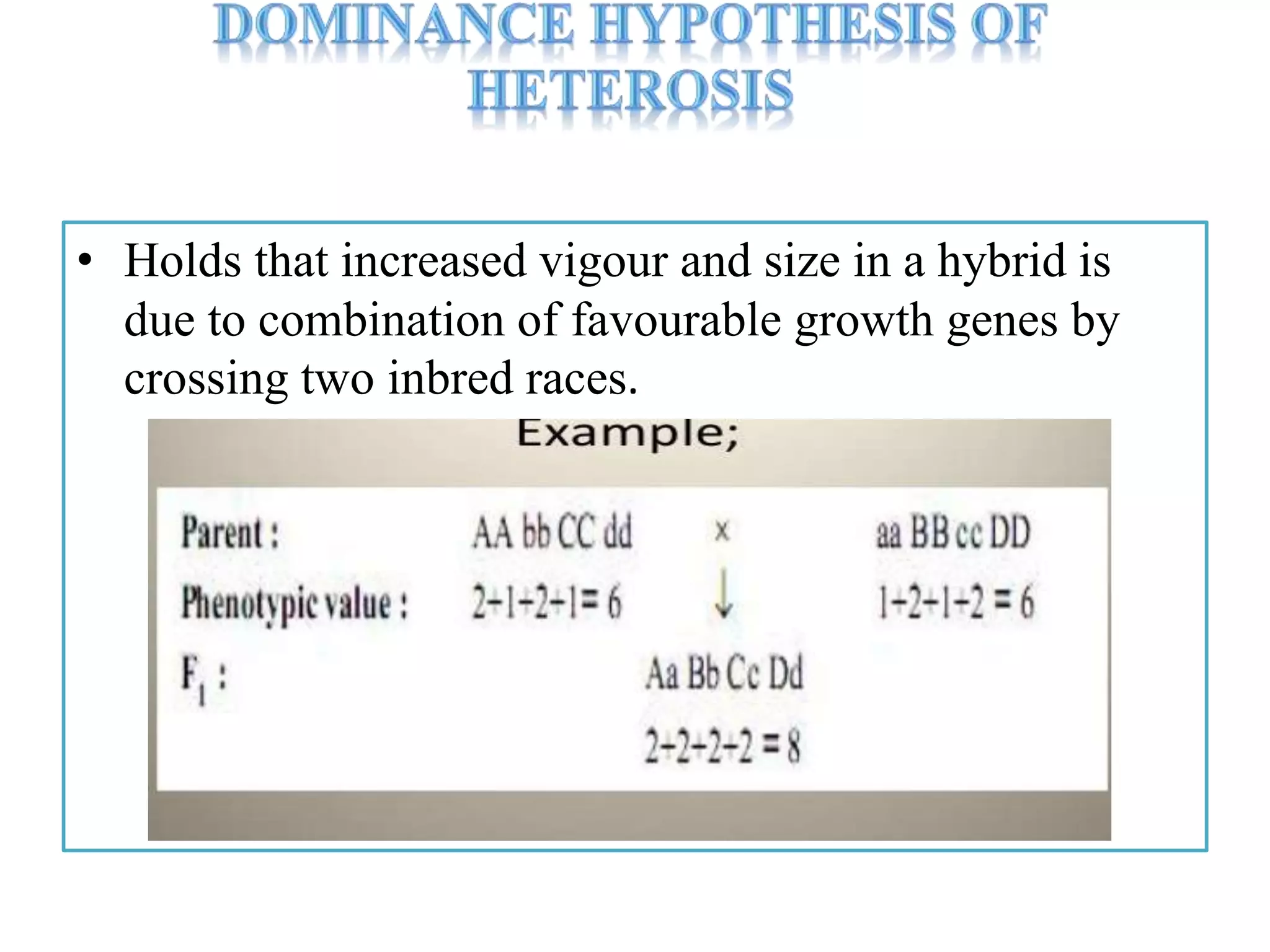 Heterosis breeding in horticultural crops | PPTX