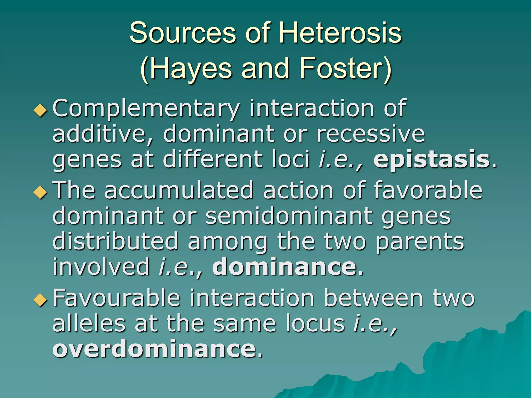Heterosis breeding in vegetables | PPT