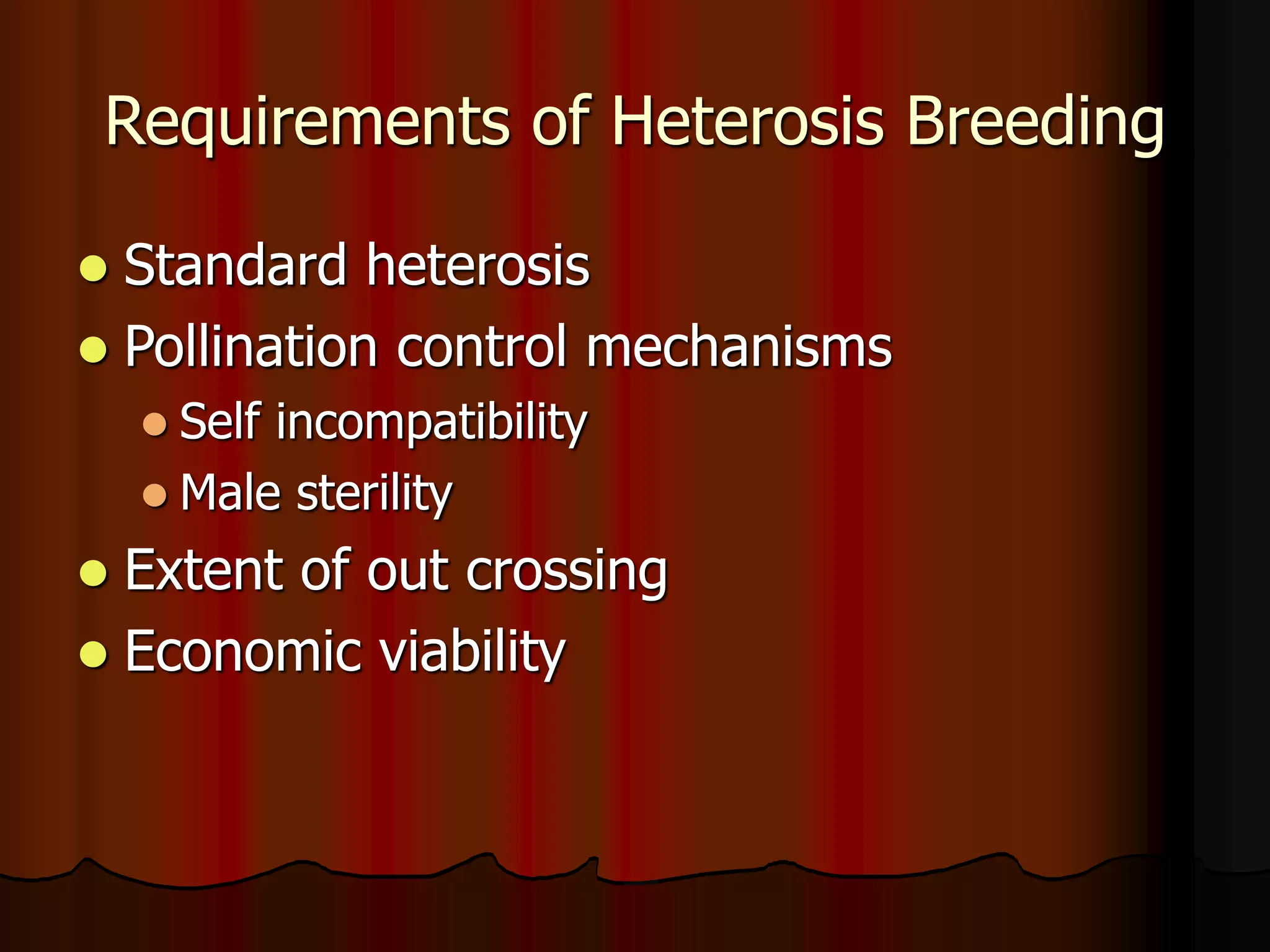Heterosis breeding in vegetables | PPT