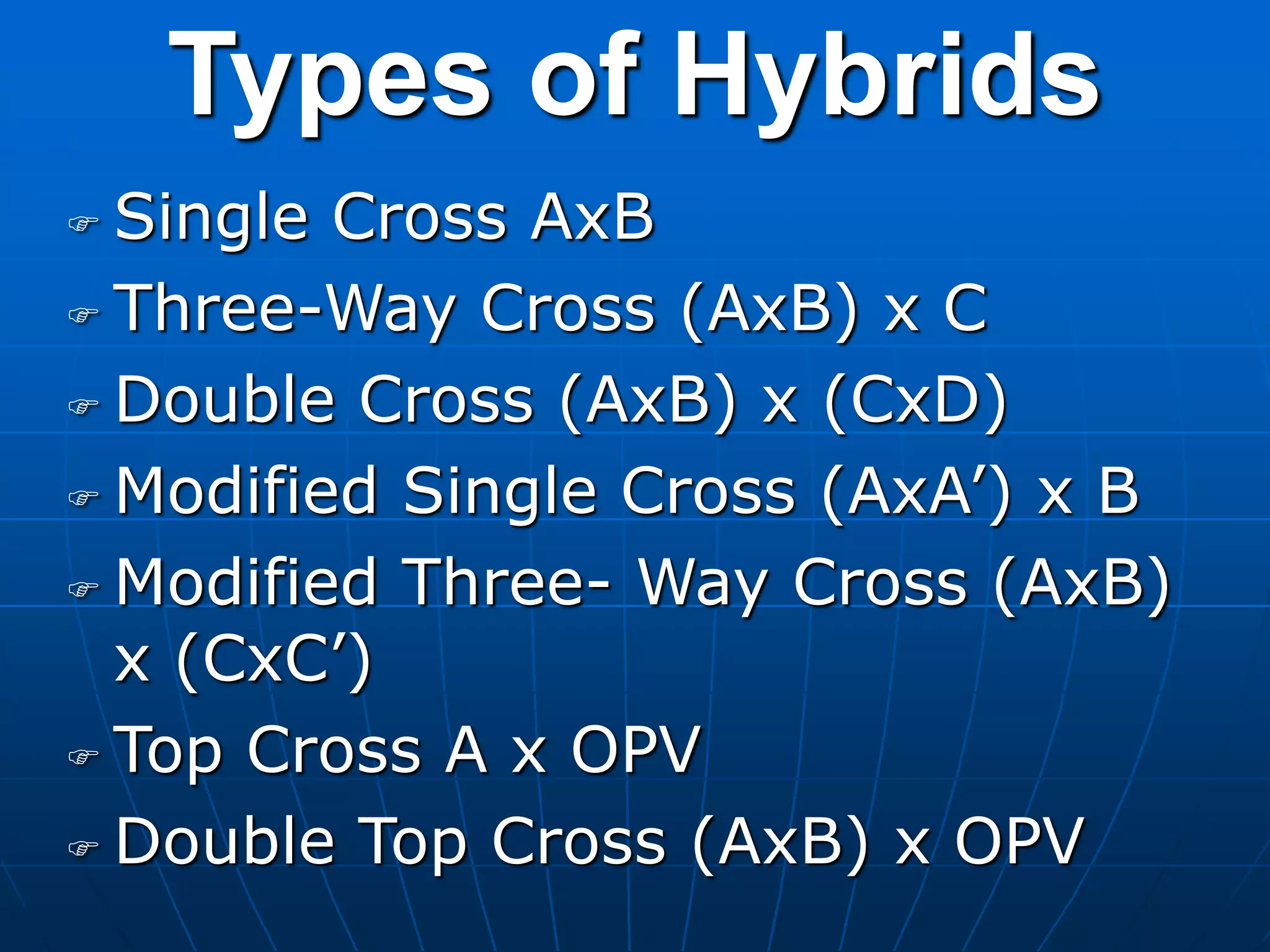 Heterosis breeding in vegetables | PPT
