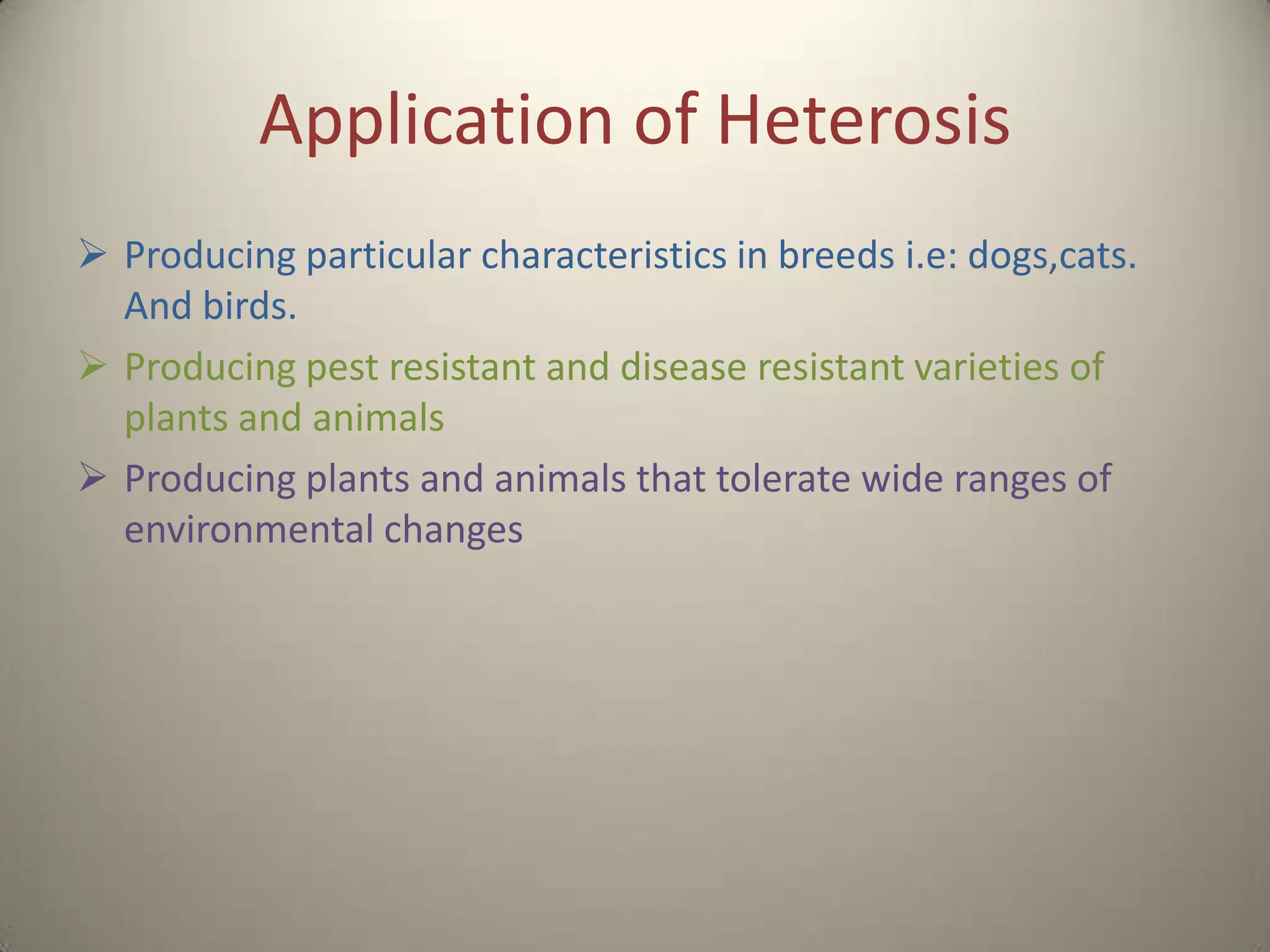 Heterosis | PPSX