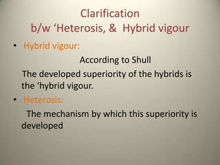 Heterosis | PPSX
