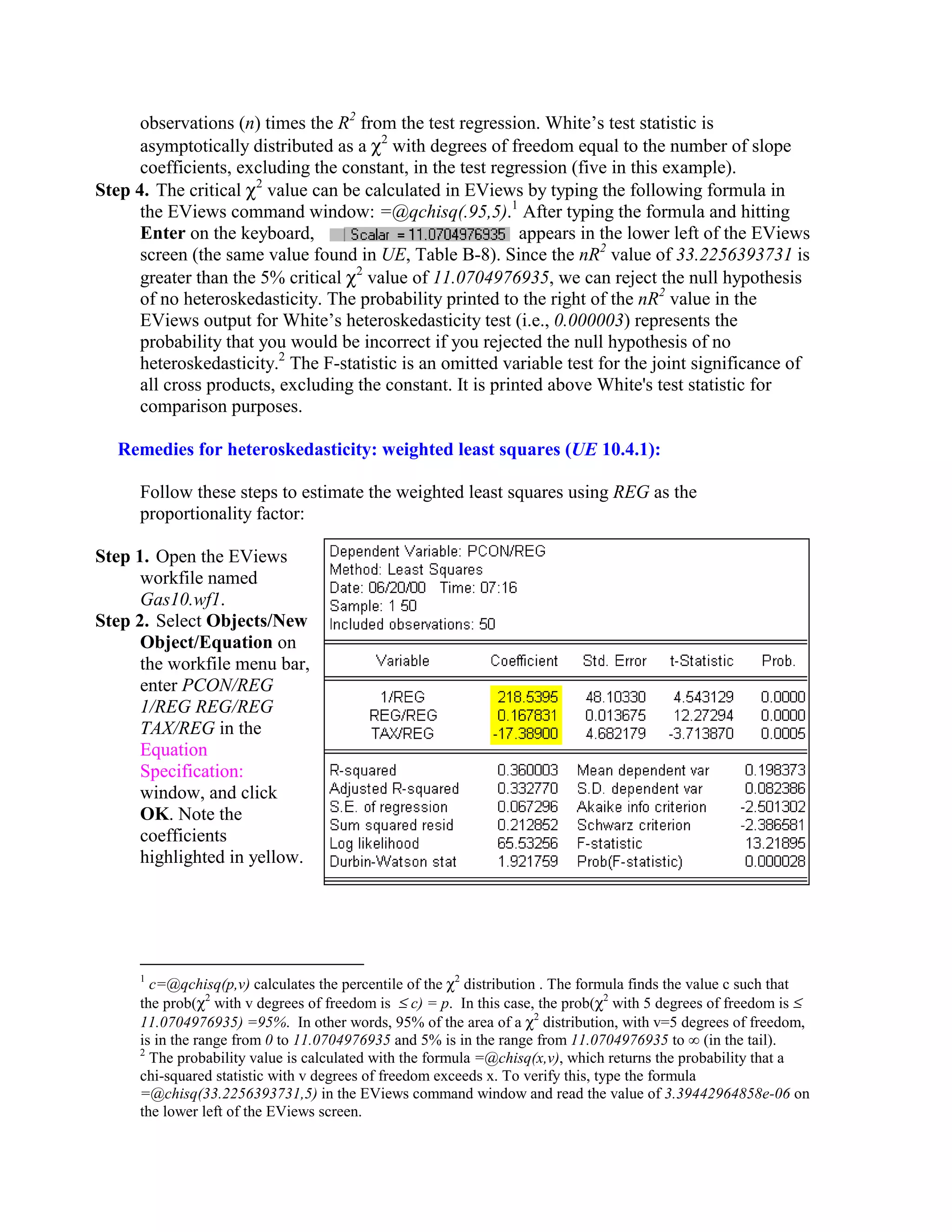 Heteroskedasticity | PDF