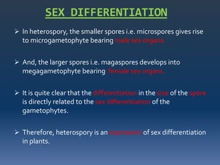 HETEROSPORY and SEED HABIT.pptx