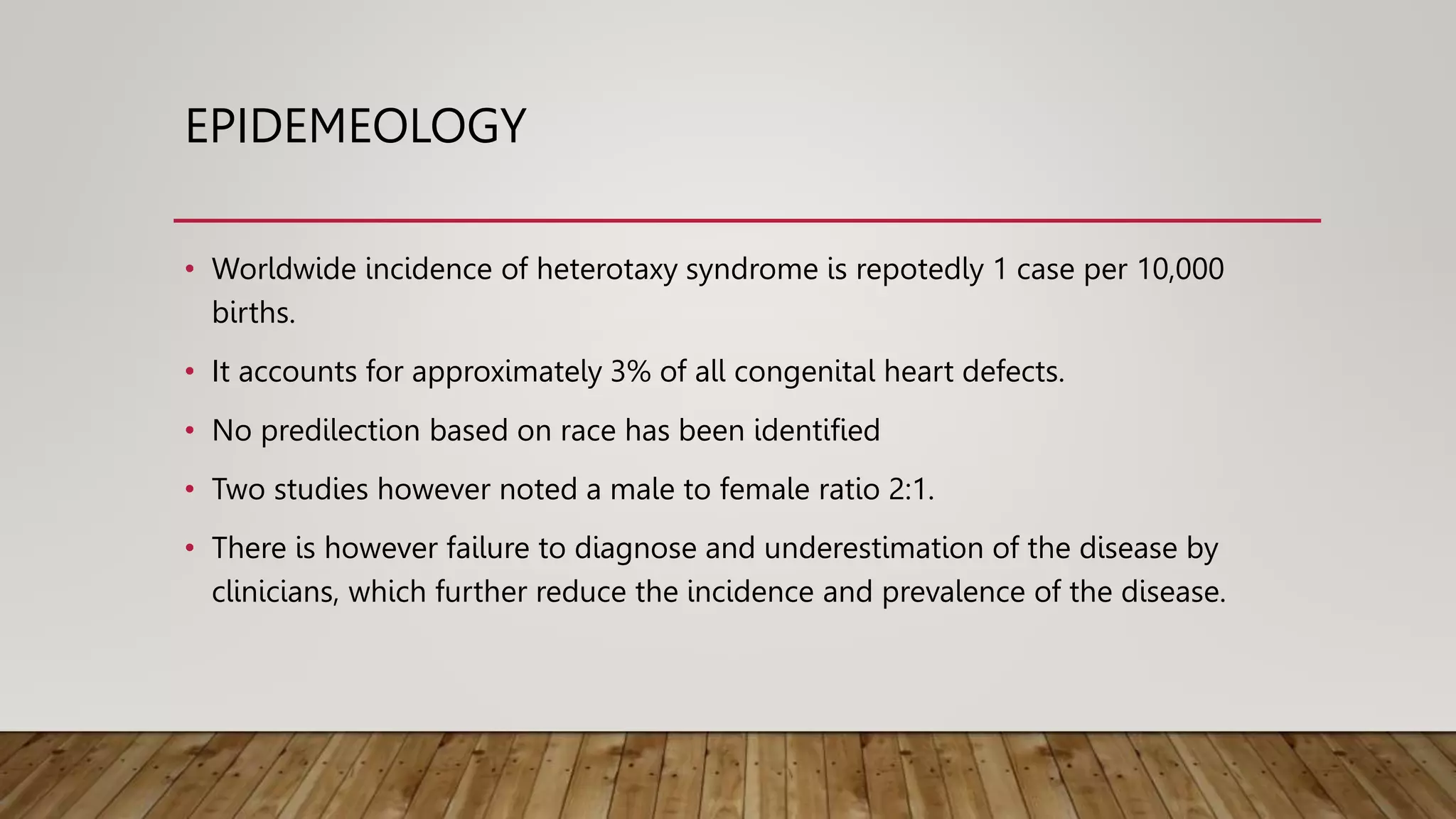 Heterotaxy syndrome.pptx | Heart and Cardiovascular Diseases | Diseases ...