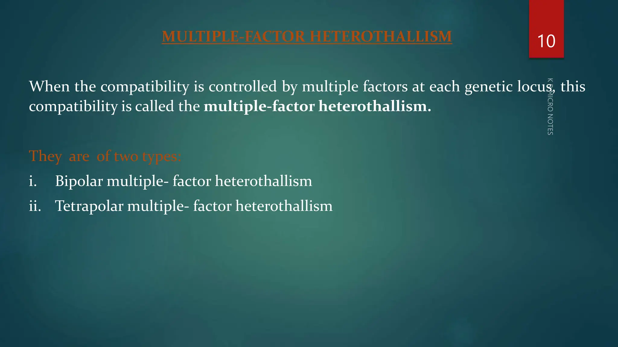 HETEROTHALLISM & PARASEXUALITY IN FUNGI. | PPTX