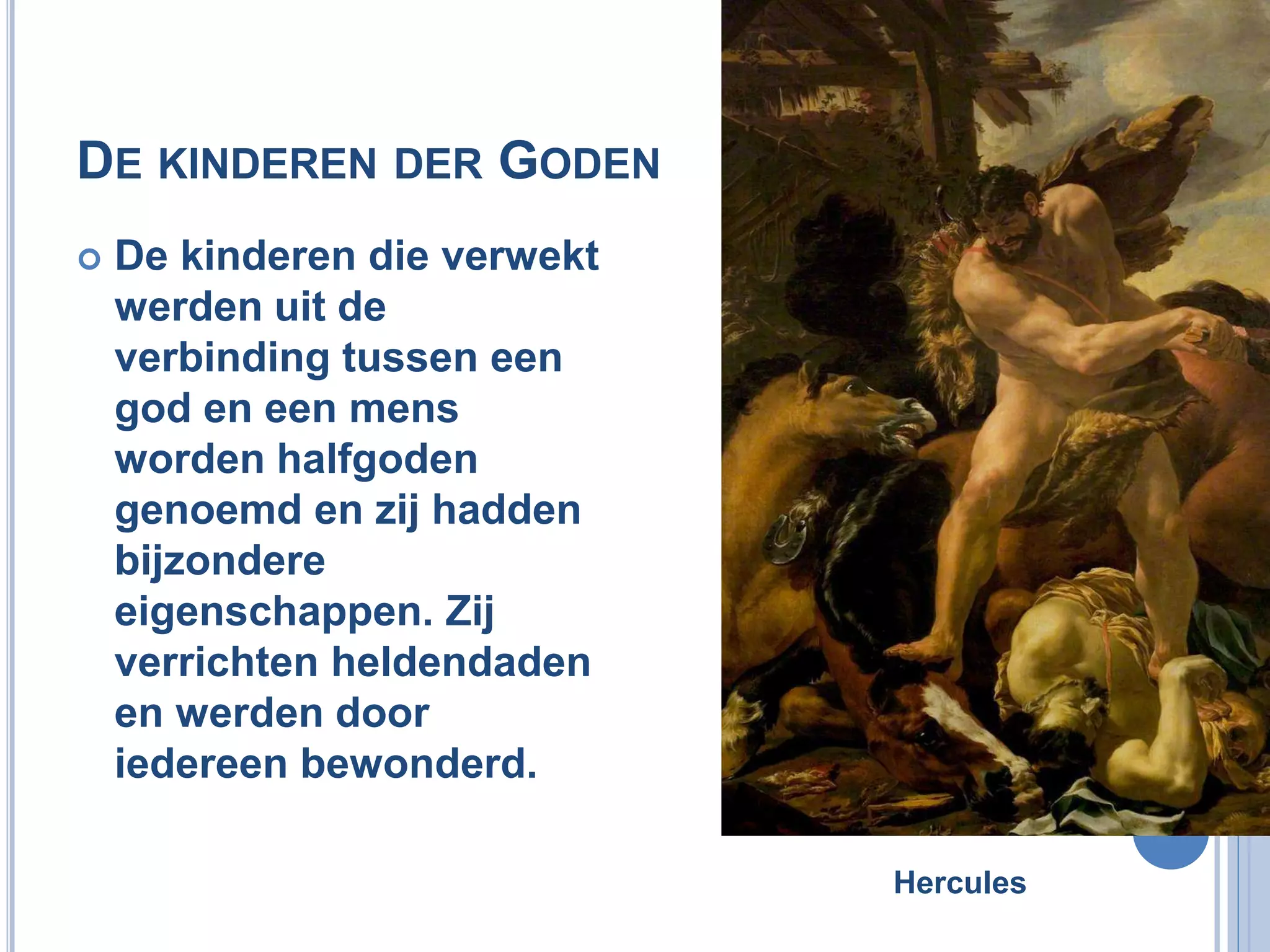 Het Griekse Pantheon Pptx