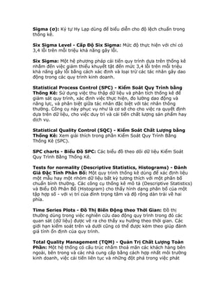 Six Sigma System/ Hệ thống 6 Sigma | PDF