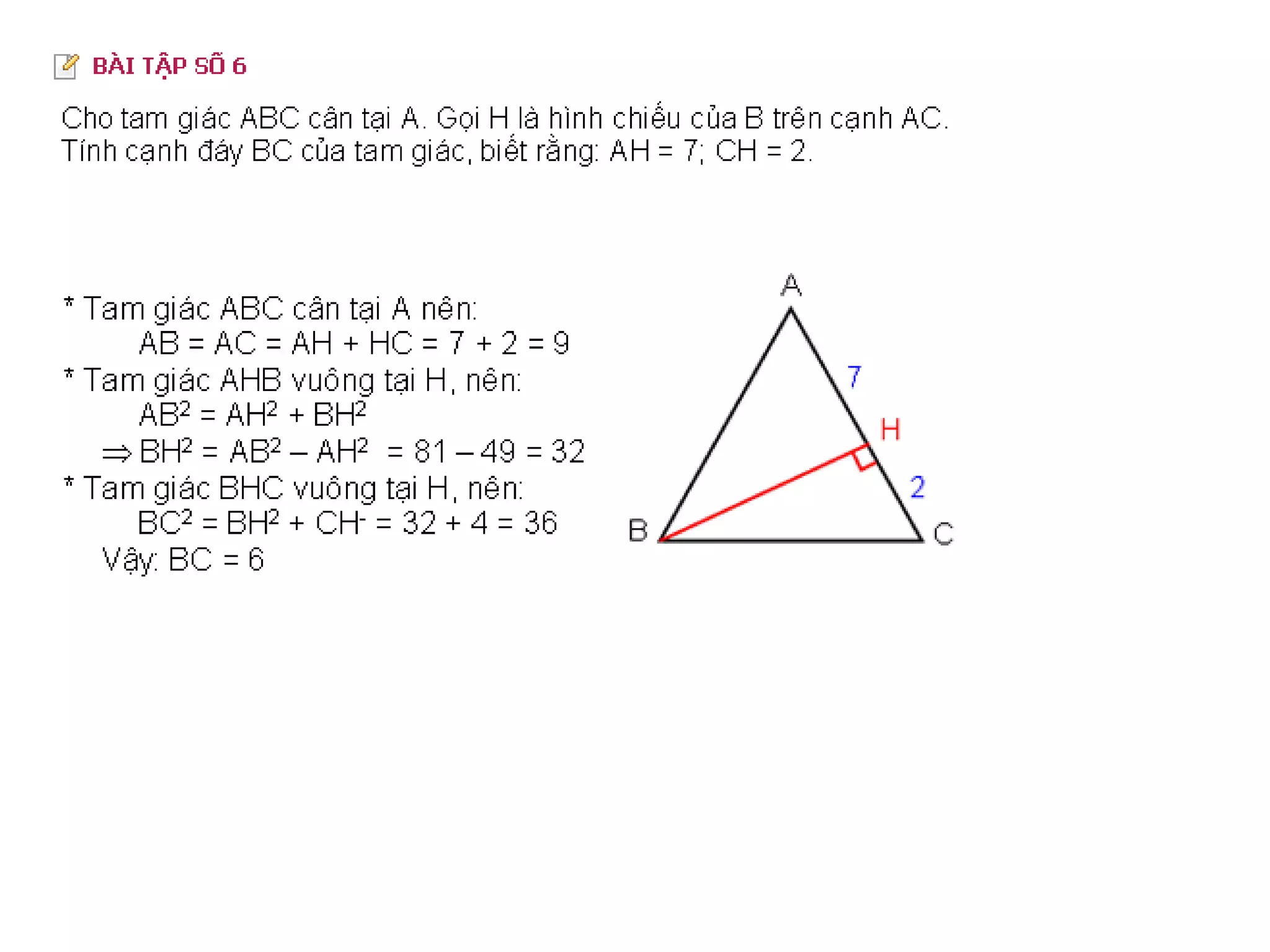 He thuc luong trong tam giac vuong | PPT