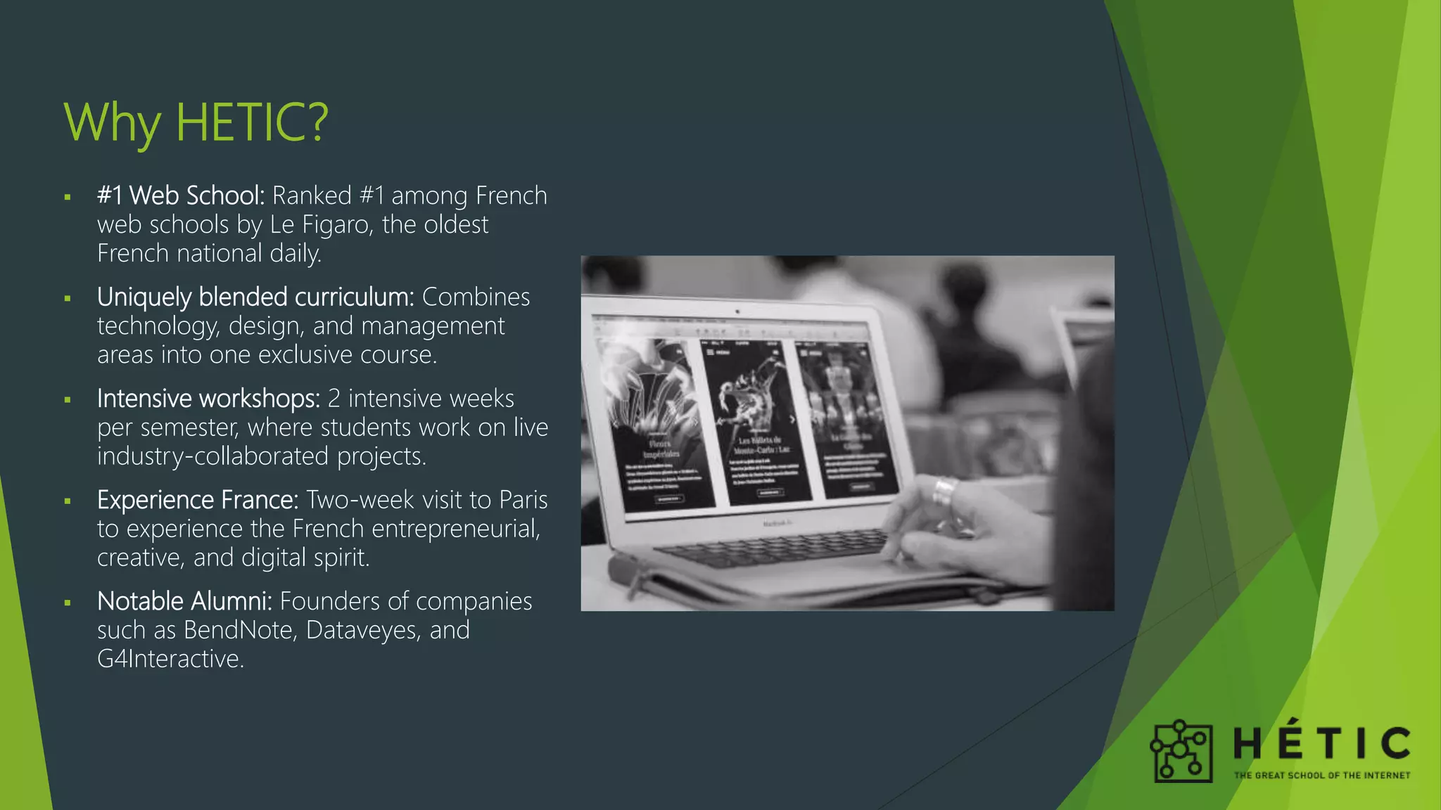 Hetic - Digital Business School in India | PPT | Free Download