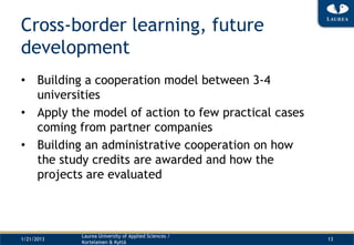 Hetl cross border learning model-kortelainen_kytta_15.1.2013