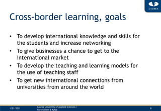 Hetl cross border learning model-kortelainen_kytta_15.1.2013