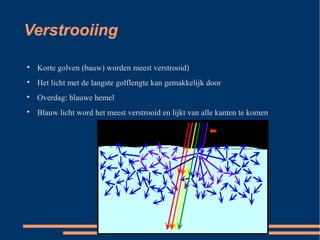 Het licht en spectroscopie | PPT