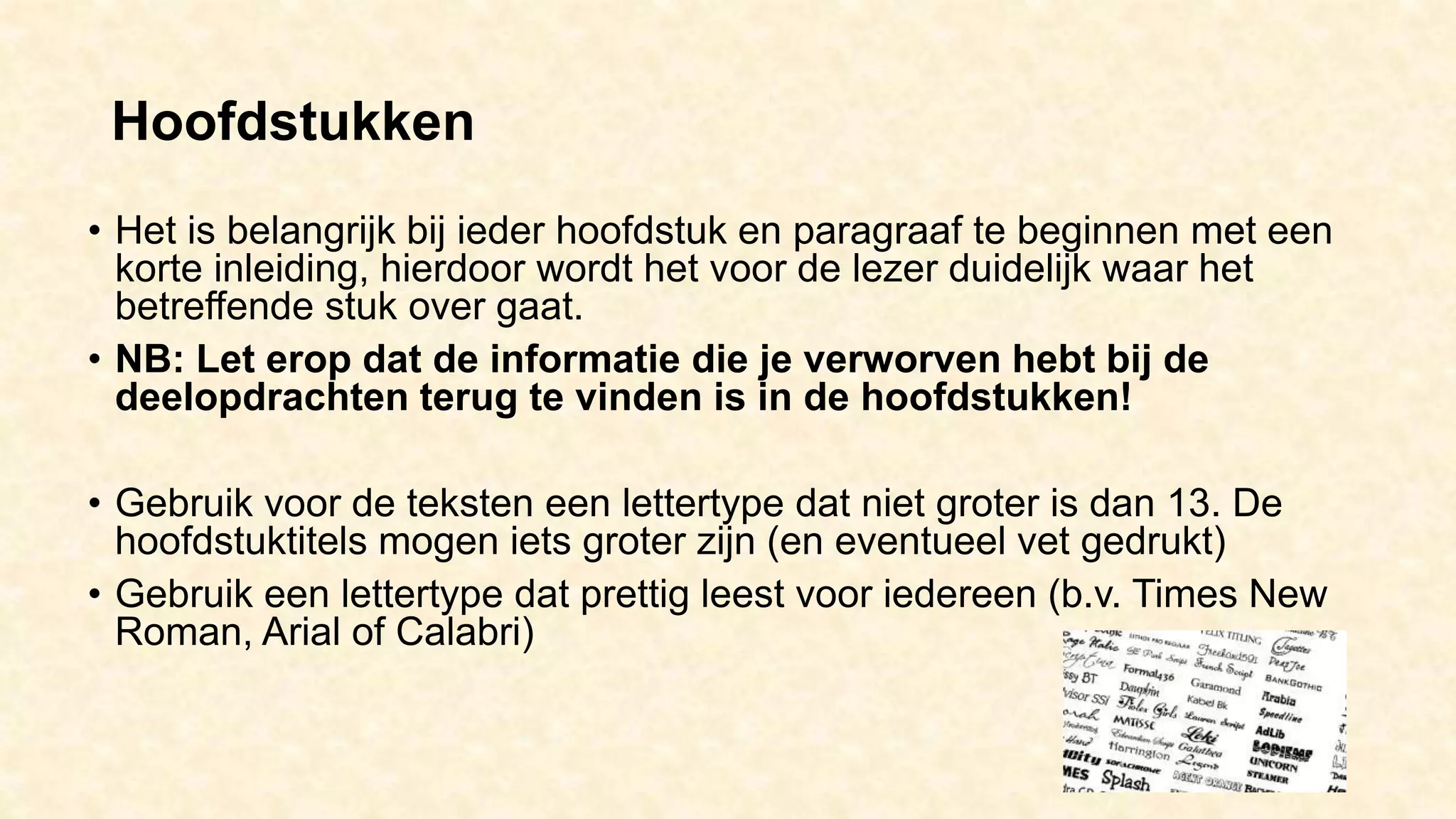 Het maken van een adviesrapport | PPTX