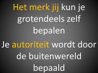 Het merk jij | PDF