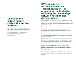 HETN Hidden Hunger | PDF