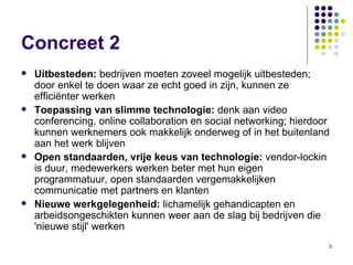 Het Nieuwe Werken | PPT | Human Resources | Business