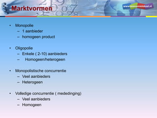 Het prijsmechanisme(2) | PPTX