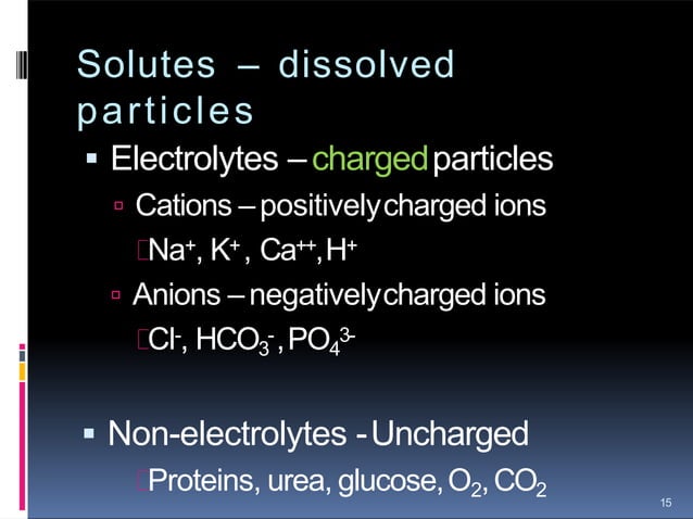Normal fluid and electrolytes: with commonly used fluids | PPT
