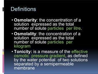 Normal fluid and electrolytes: with commonly used fluids | PPTX