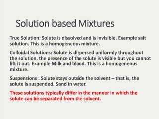 Example Of Solution Mixture