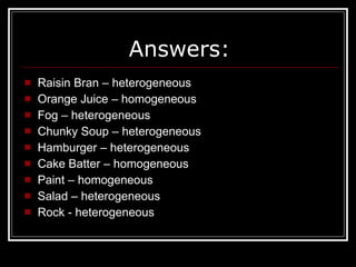 Hetrogenous Vs Homogenous | PPT