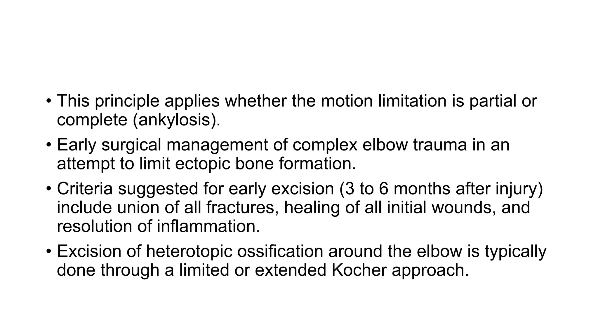 Heterotrophic ossification | PPTX