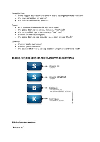 Het salesdashboard | DOCX