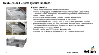 Hettich Drawer Systems | PDF