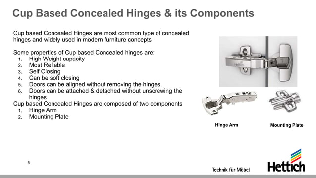 Hettich Hinges Product Range | PDF | Home Security | Home & Garden