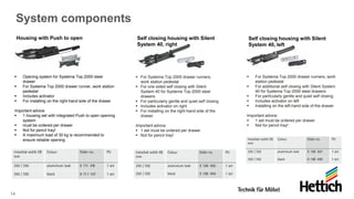 Hettich Office Furniture Fittings | PDF
