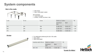 Hettich Office Furniture Fittings | PDF