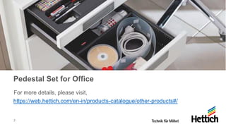 Hettich Office Furniture Fittings | PDF