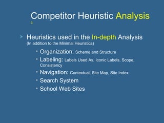 Heuristic Analysis | PPT