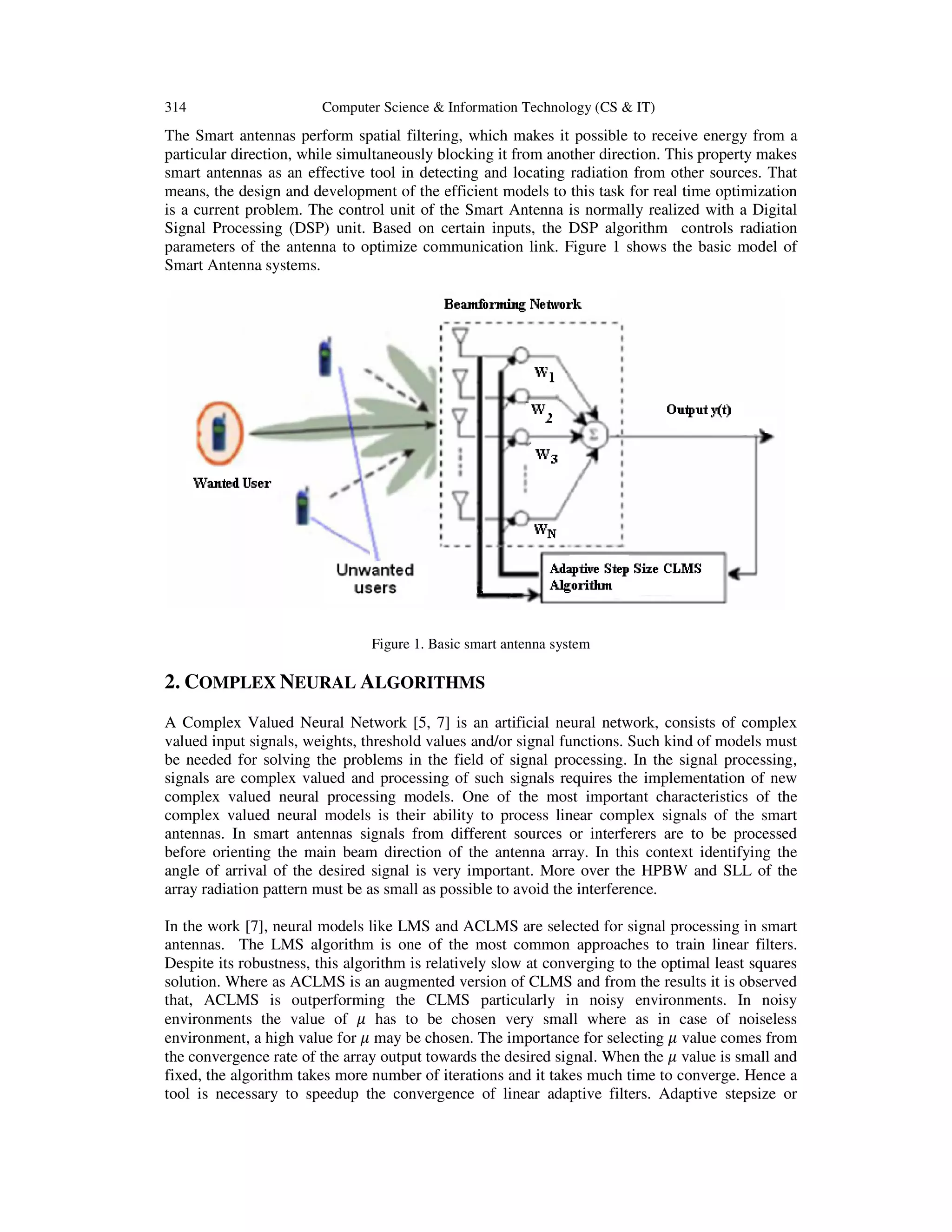 Heuristic Based Adaptive Step Size Clms Algorithms For Smart Antennas Pdf