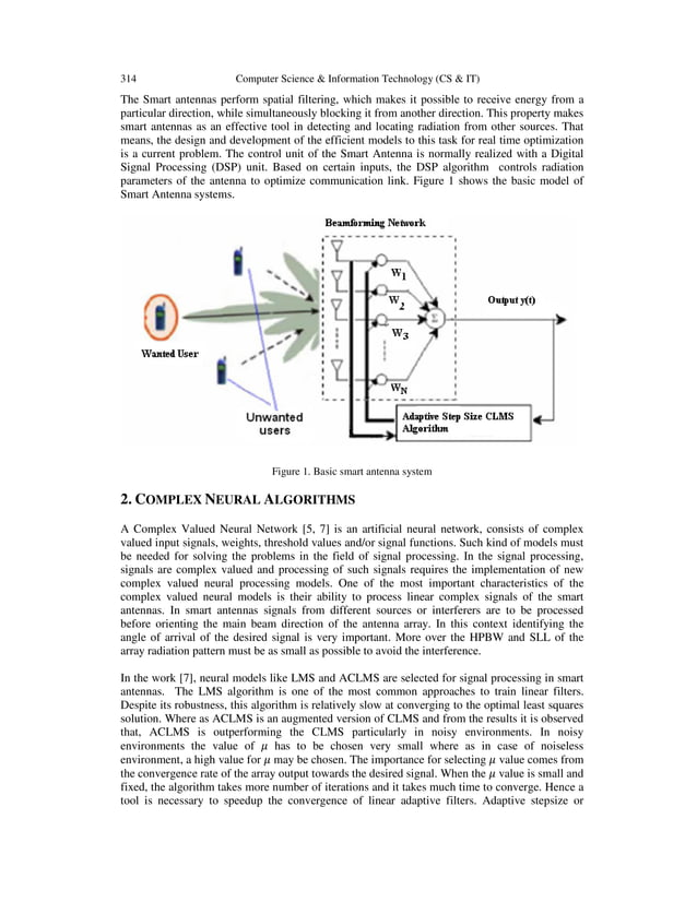 Heuristic Based Adaptive Step Size Clms Algorithms For Smart Antennas Pdf