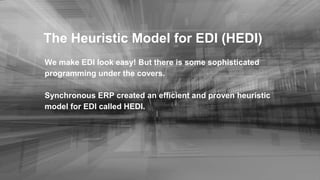 Heuristic EDI (HEDI) created by Synchronous ERP | PPT