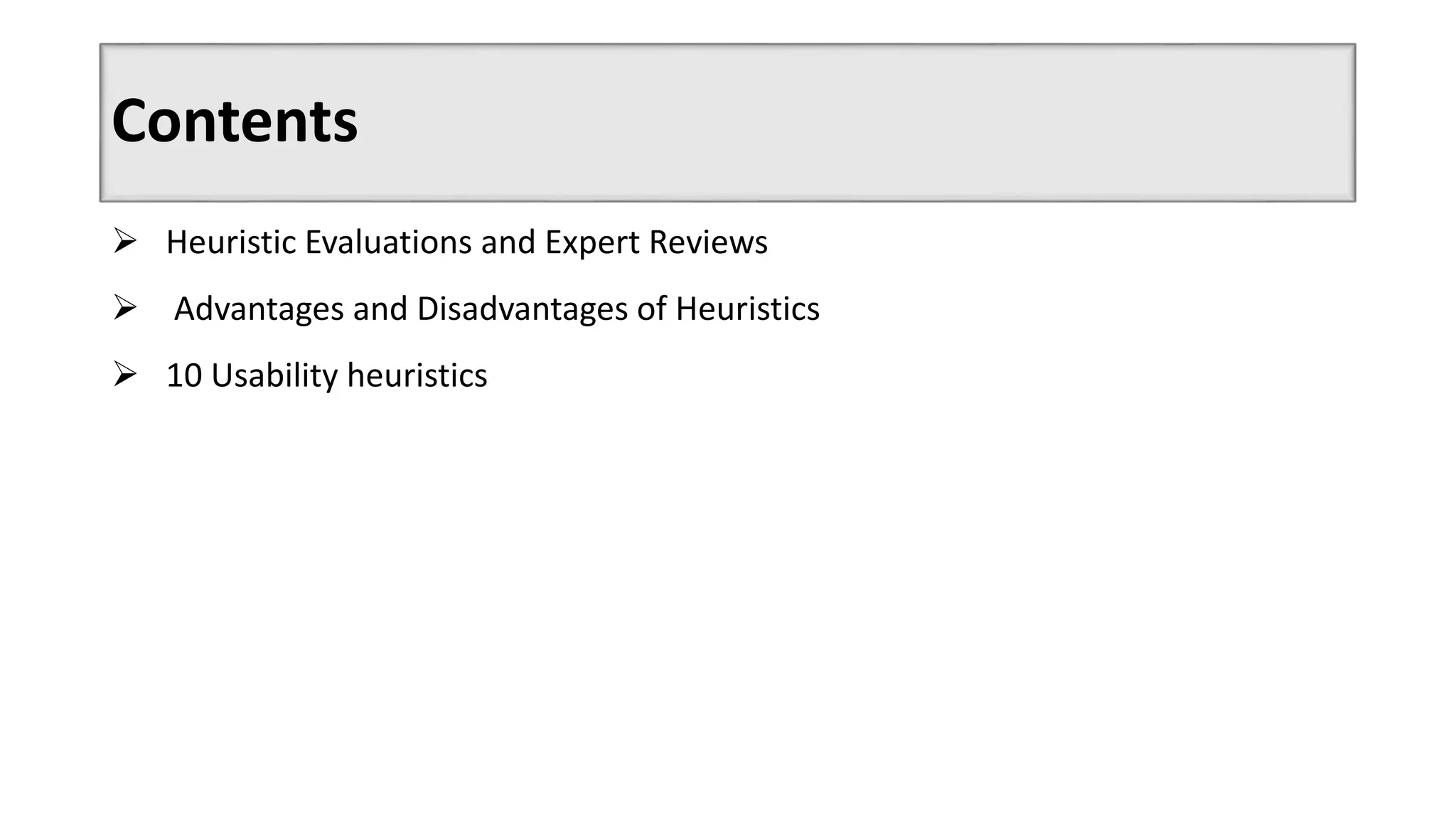 Heuristic Evaluation.pptx for information systems | PPTX